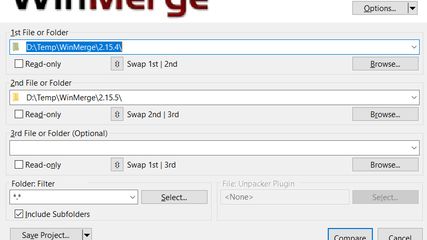 WinMerge: Open source differencing and merging tool for Windows. | AlternativeTo