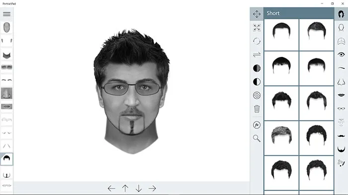 PortraitPad: A web application for creating facial composite picture ...