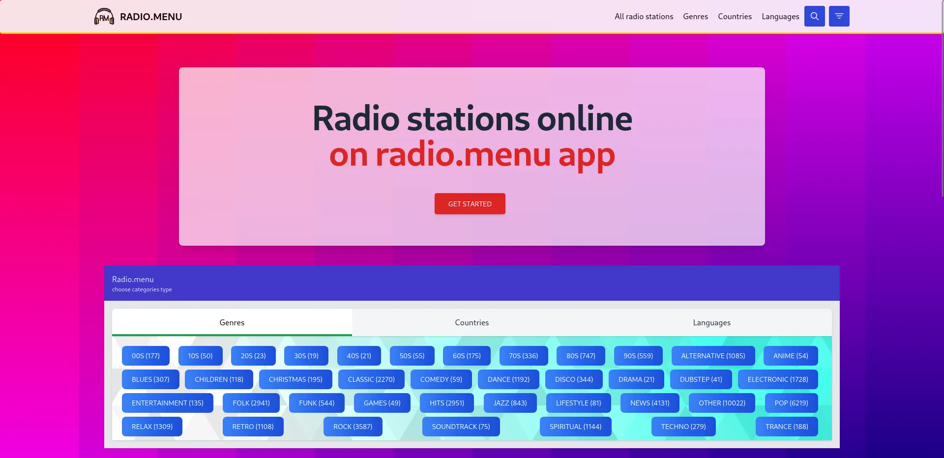 Radio.menu - radio stations online Alternatives: Top 23 Music Streaming ...