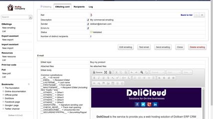 Dolibarr: ERP & CRM is a modern and easy to use open-source web ...