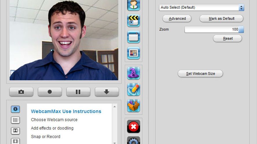 WebcamMax: Add videos, pictures and effects to virtual/real | AlternativeTo