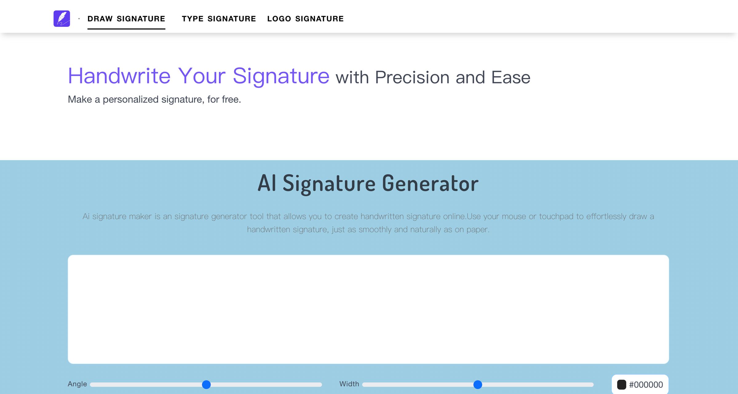 Sign Maker: Free ai signature generator. Make a personalized signature ...
