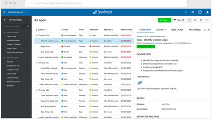 OpenProject: Construct a collaborative project landscape with open ...
