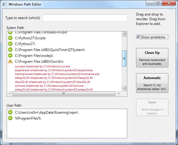 Windows Path Editor Alternatives and Similar Software | AlternativeTo