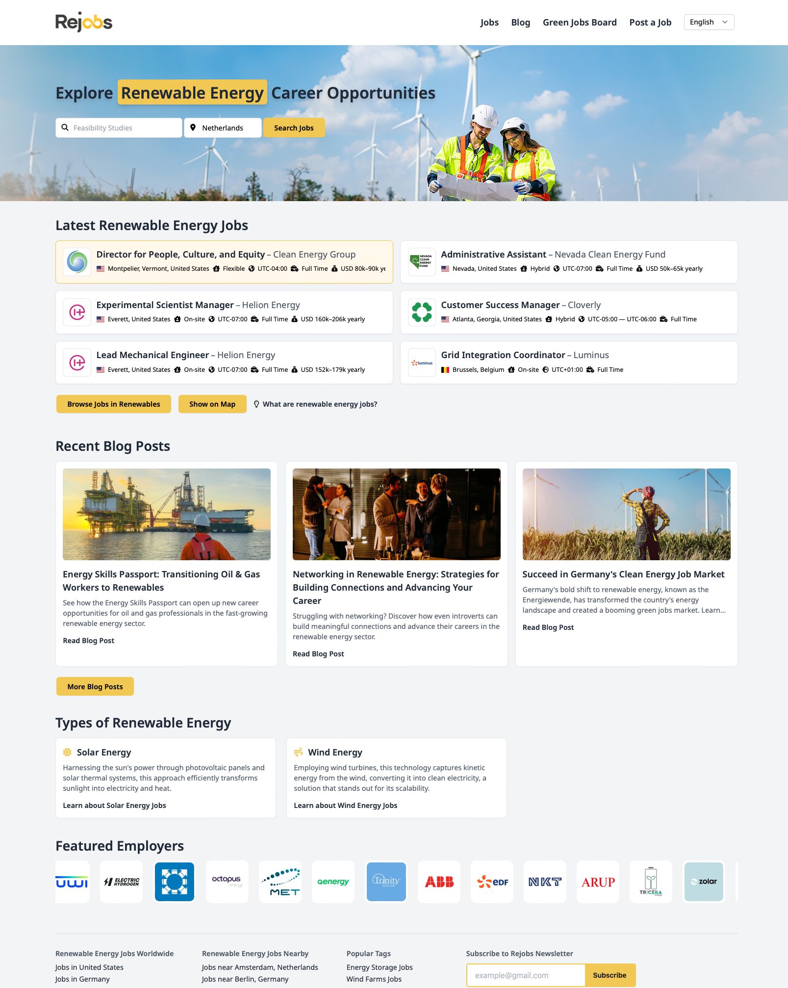 Rejobs.org: Job board dedicated to accelerating the energy transition by connecting global ...