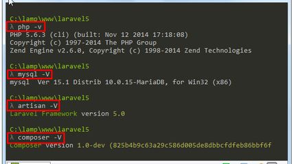 Laragon: All in one web server. Apache, MySQL (MariaDB), PHP, phpMyAdmin, cmder, Memcache ...