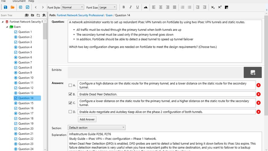 ProfExam Creator: A visual editor simplifying the creation and editing ...