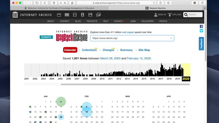 Wayback Machine: With the power of the Wayback Machine, you can go back ...