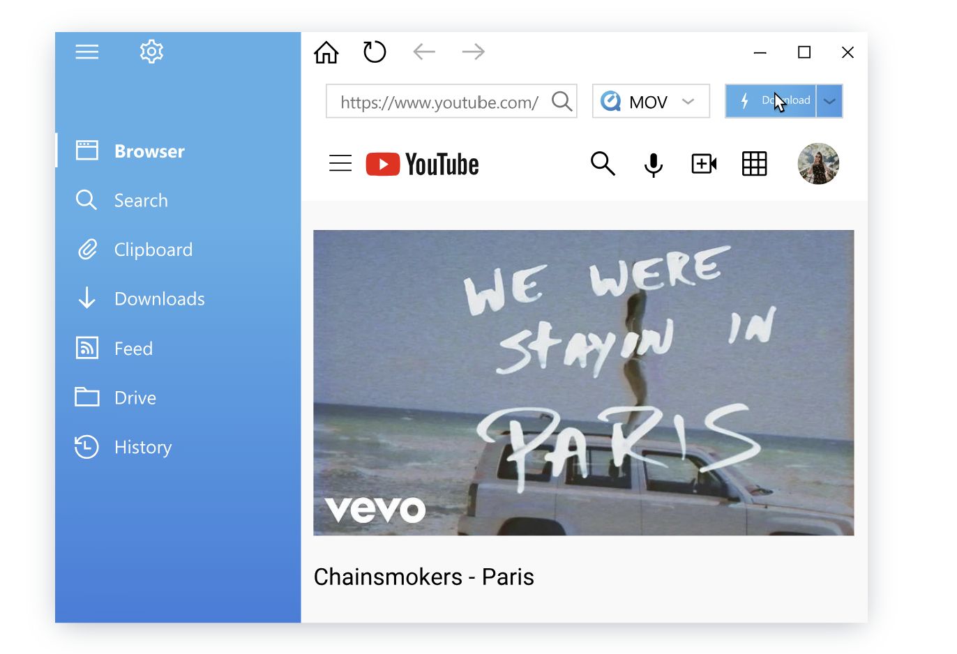 VDownloader: Software application that allows you to save videos from ...