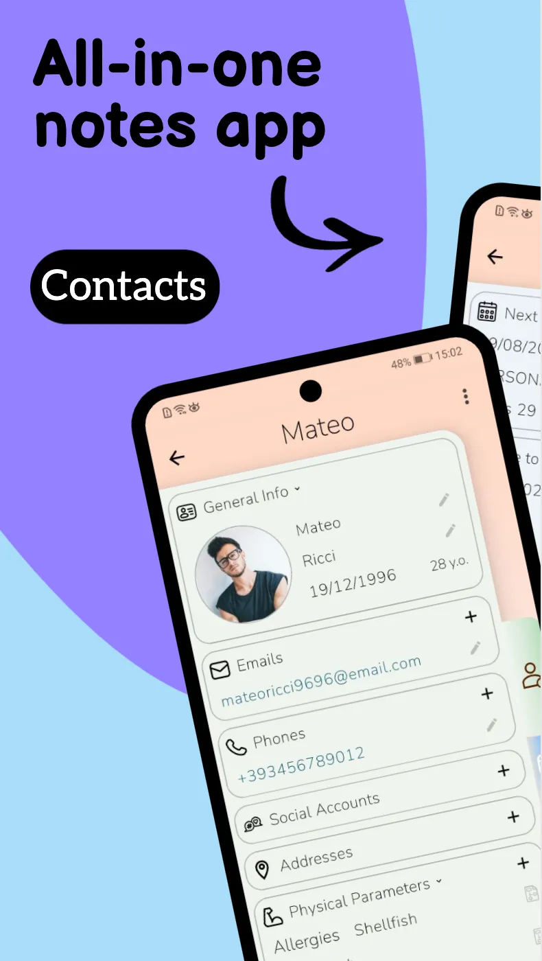 People Notes (MyPeople): MyPeople makes it easy to keep track of the ...