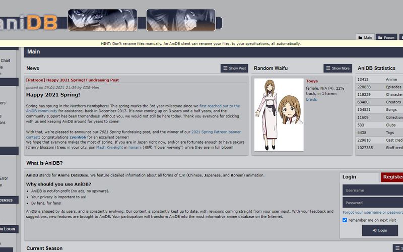 AniDB: Reviews, Features, Pricing & Download | AlternativeTo