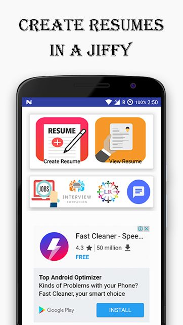 Free Resume Builder Android App Alternatives and Similar Apps ...
