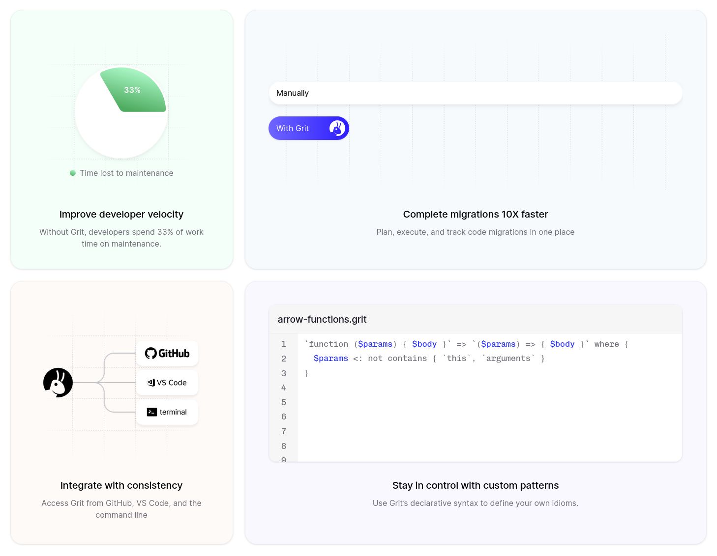 Grit: QL is a query language for searching, linting, and modifying code | AlternativeTo