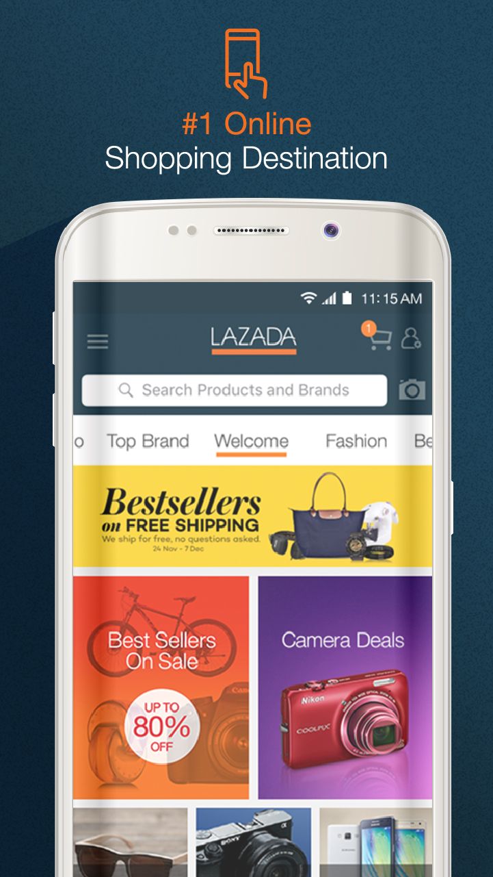 Lazada - Effortless Shopping: #1 ONLINE SHOPPING MALL Free Delivery ...
