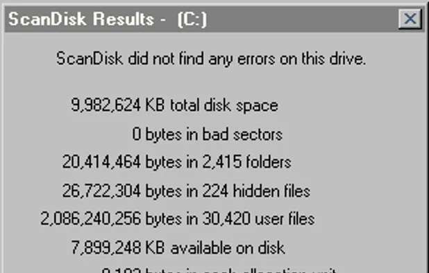 Microsoft ScanDisk: ScanDisk is a utility in MS-DOS and Microsoft ...