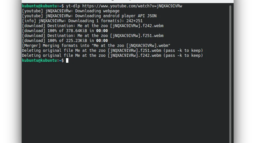 yt-dlp: Command line program as a youtube-dl fork that downloads videos from YouTube | AlternativeTo