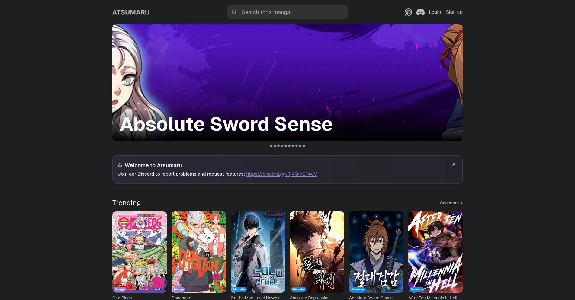 Atsumaru: Read, track, and discover Manga, Manwha and Manhua ad-free. | AlternativeTo