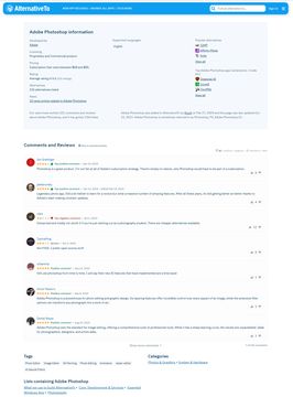 AlternativeTo: Website which lists alternatives to web-based software ...