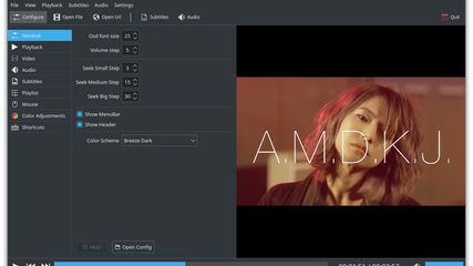 Haruna Video Player: Open source video player built with Qt/QML and libmpv | AlternativeTo