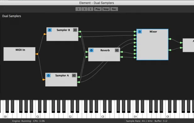 Kushview Element: Connect, mix, and map all your 3rd party AU, VST, and ...