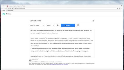 NaturalReader: Natural Reader is a professional text to speech ...
