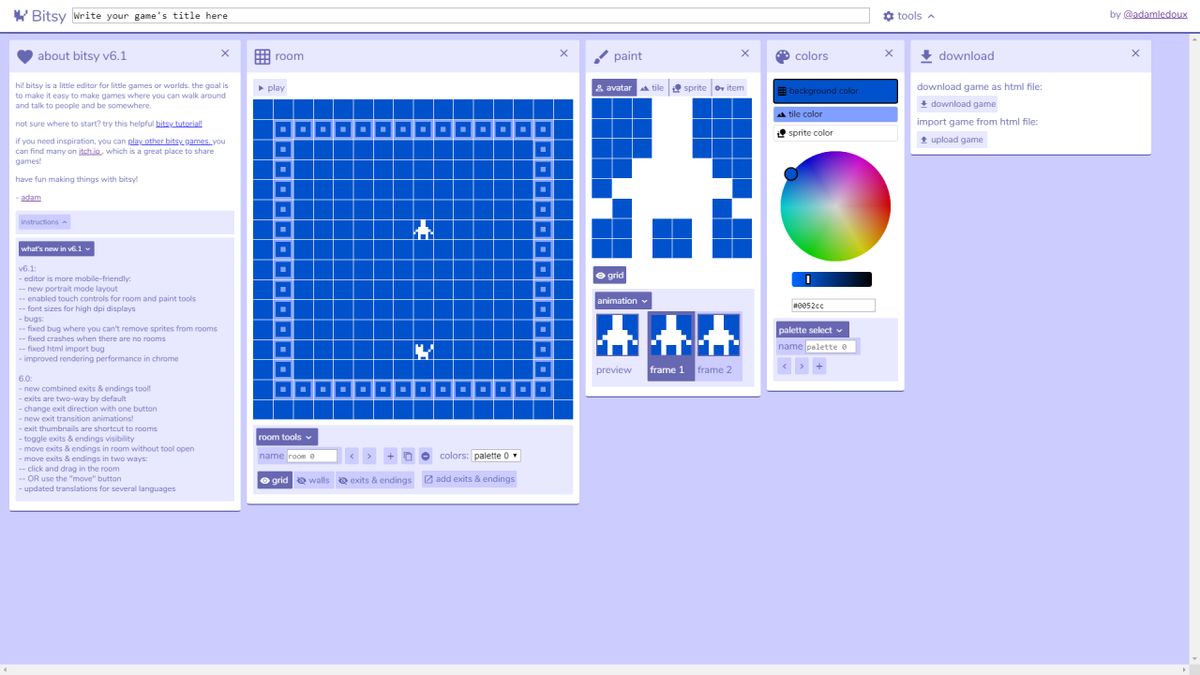 Bitsy Alternatives: Top 10 Game Development Tools & Similar Websites ...