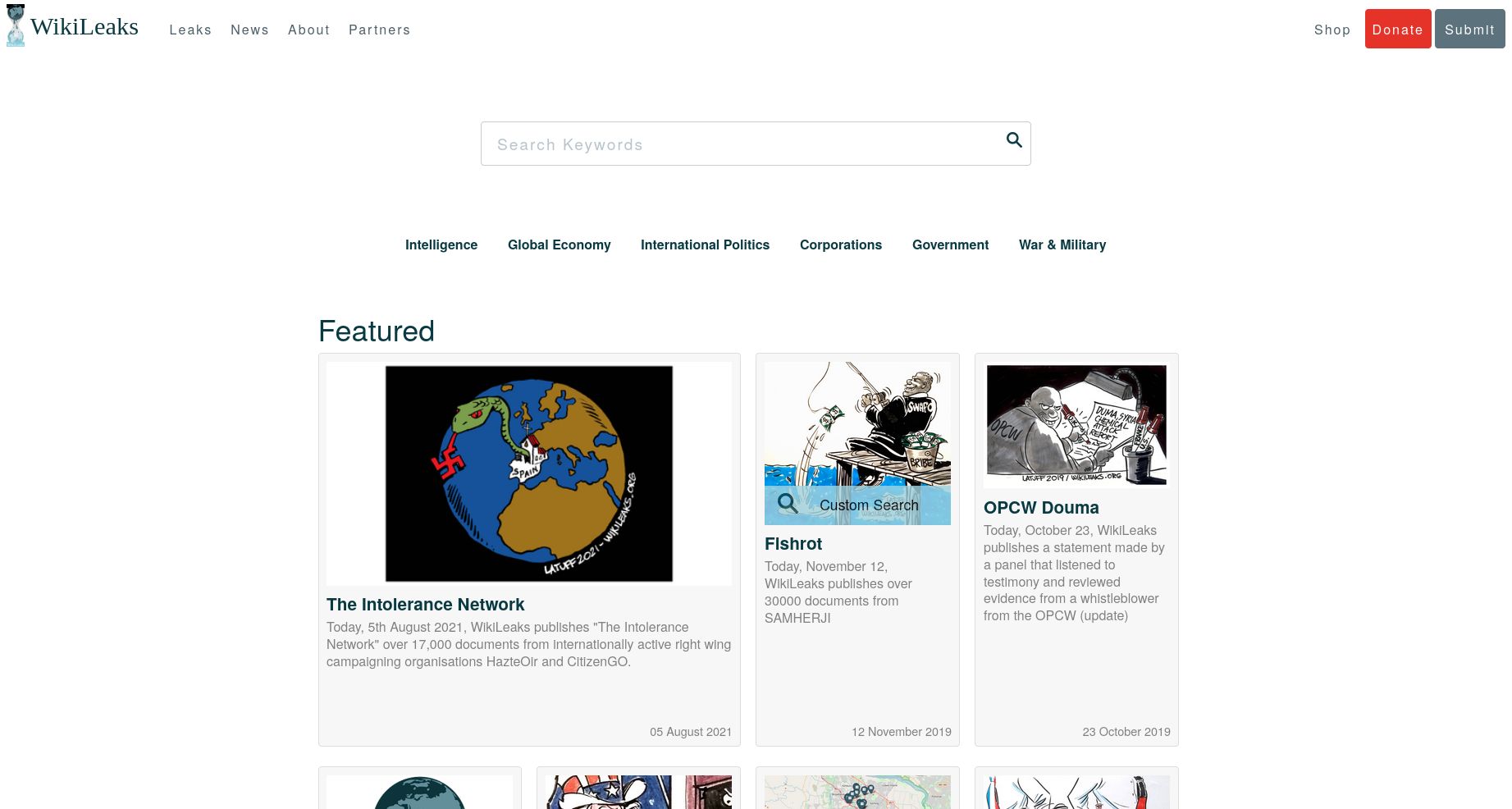 WikiLeaks Alternatives and Similar Sites & Apps | AlternativeTo
