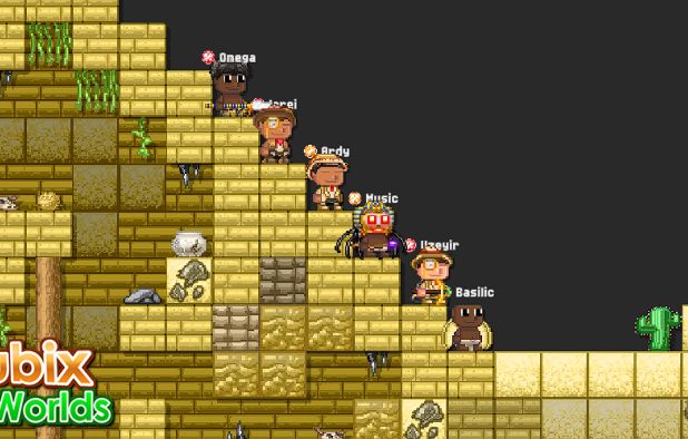 Cubix Worlds: MMO sandbox game where you can play with your friends and ...