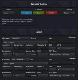 mouse-sensitivity.com: Calculator that allows you to convert ...