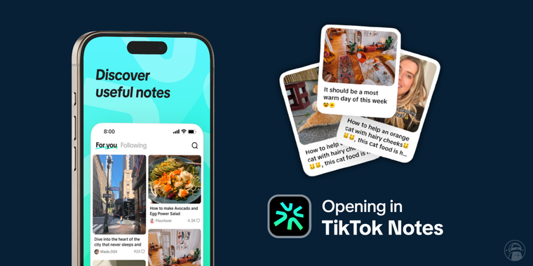 TikTok launches new photo-sharing app 'TikTok Notes', set to compete ... TikTok launches new photo-sharing app 'TikTok Notes', set to compete ...