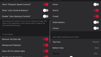 uYouPlus: Modded version of YouTube providing features such as AdBlock ...