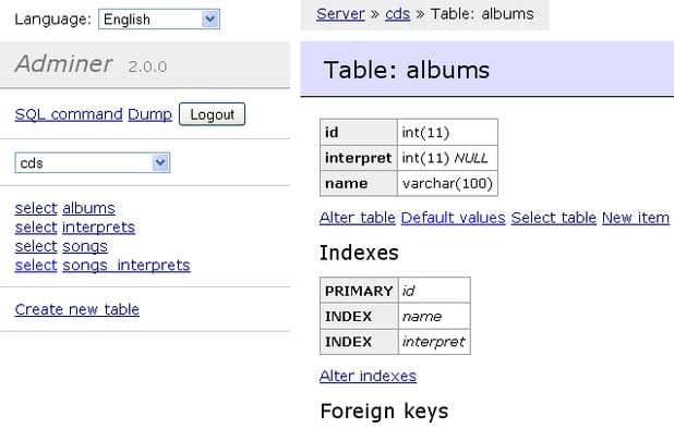 Great phpMyAdmin Alternatives: Top Database Management Tools in 2025 | AlternativeTo