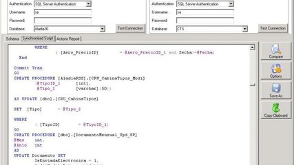 Open DBDiff: A database comparison tool for Microsoft SQL Server 2005+ that reports schema ...