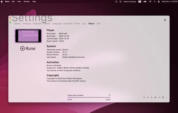 Rune Player: Music player with advanced audio features | AlternativeTo