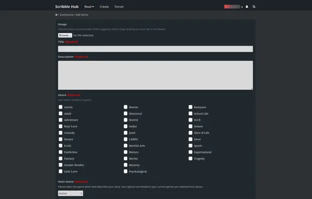Scribble Hub: Stories you'll love. Connect to both readers and writers. Free to join | AlternativeTo