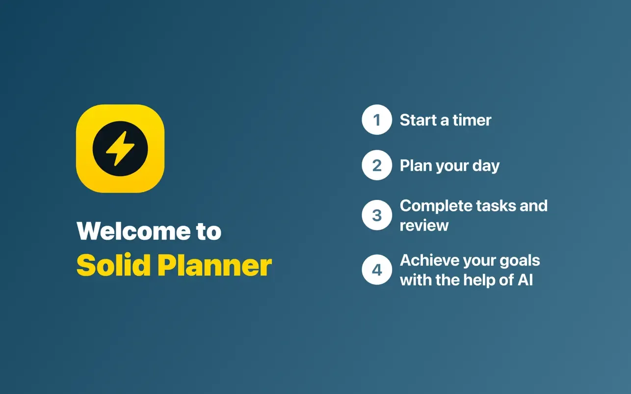 Solid Planner: Is simple daily agenda with a timer and AI | AlternativeTo