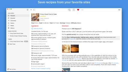 Paprika Recipe Manager: Paprika is an app that helps you organize your recipes, make meal plans ...