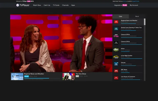TVCatchup Alternatives and Similar Apps & Services | AlternativeTo