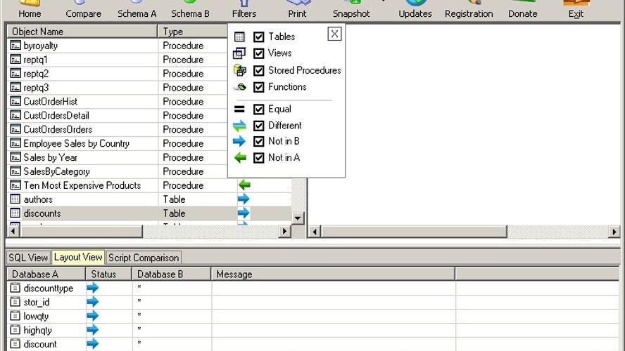 TiCodeX SQL Schema Compare Alternatives and Similar Software | AlternativeTo