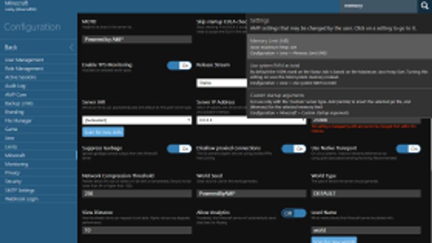 Application Management Panel (AMP): AMP is an easy to install, self ...