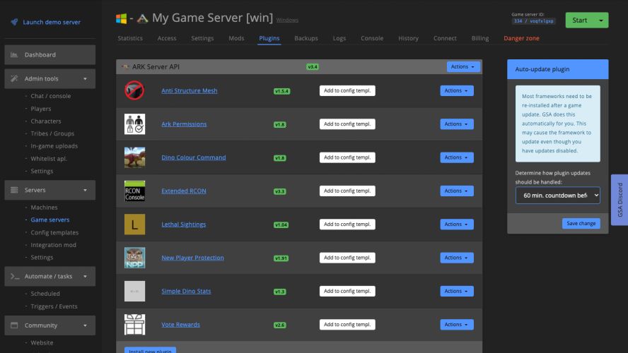 GameServerApp.com: It's an auto-pilot for game servers that has ...