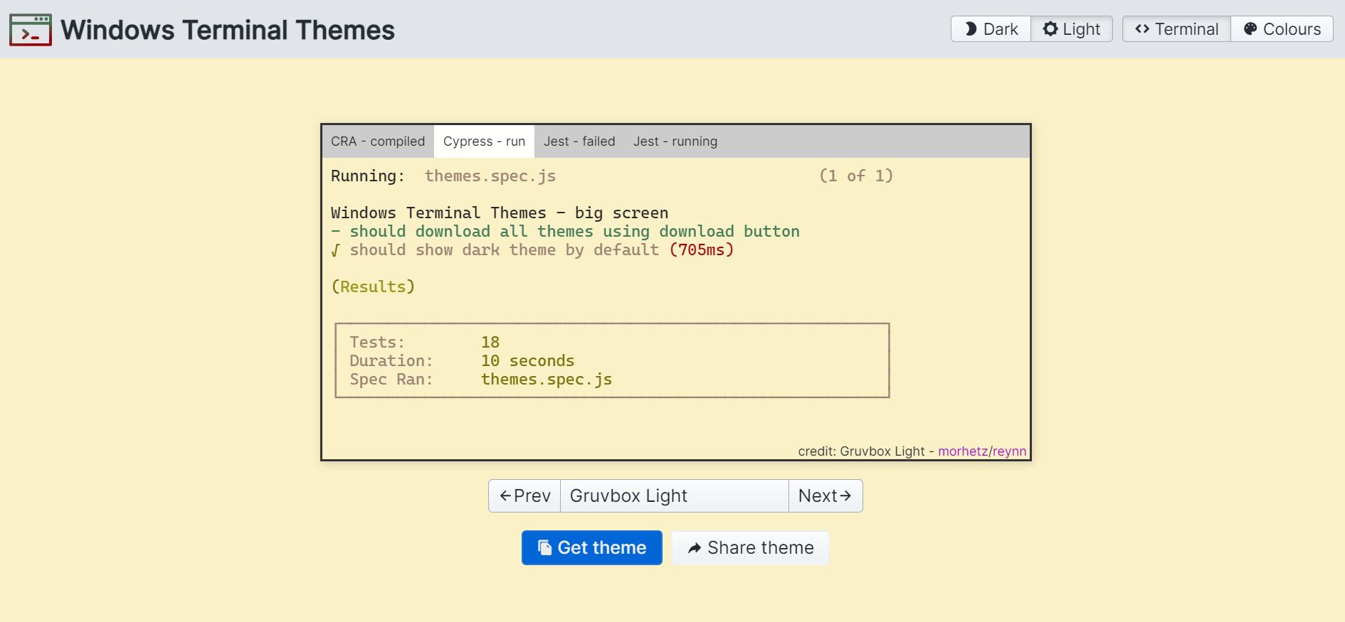 Windows Terminal Themes Alternatives and Similar Sites & Apps ...