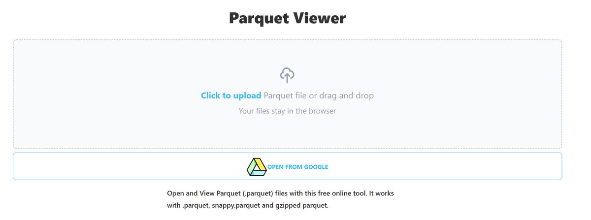 Parquet Data Viewer: App Reviews, Features, Pricing & Download ...
