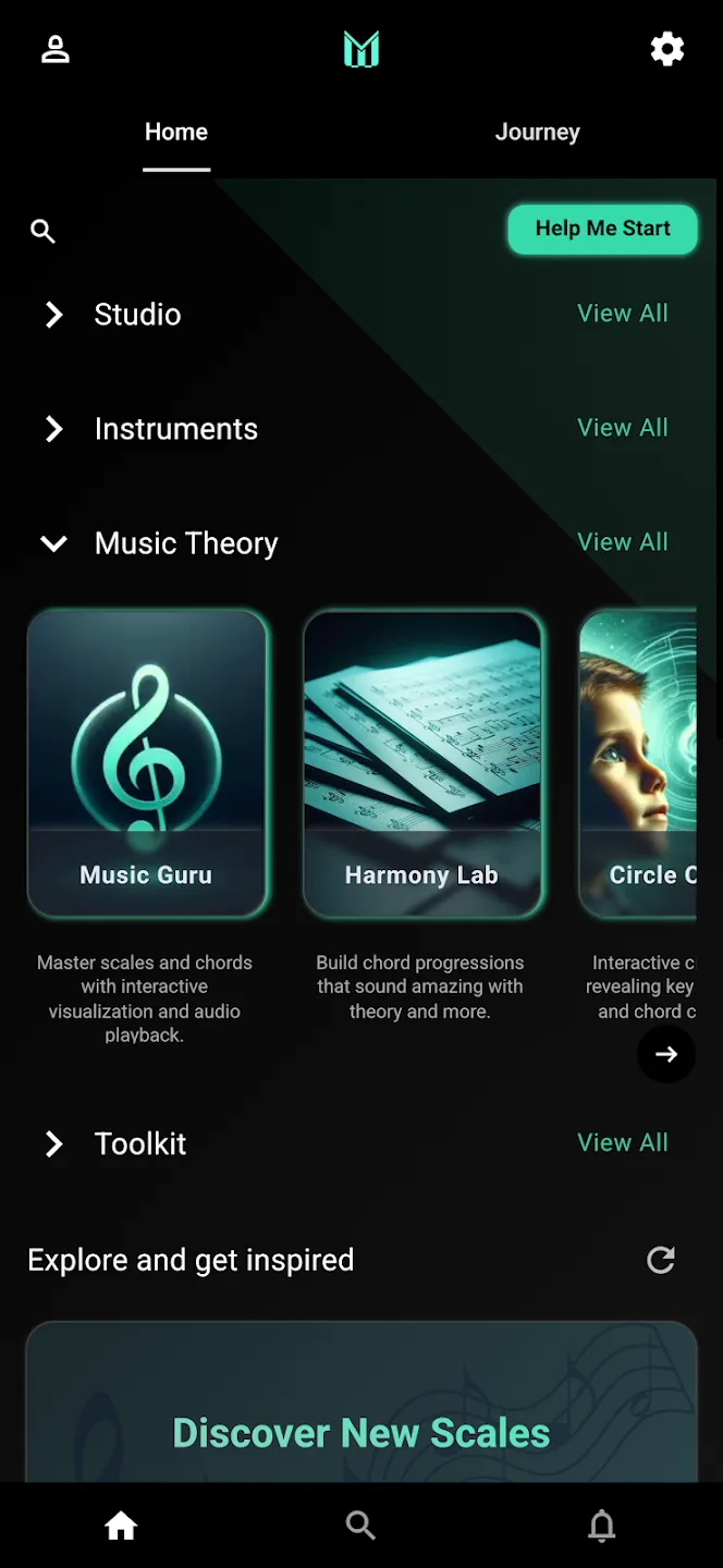 Melodic Mind: Mobile app for music creation, practice, theory, songwriting, and gamified ...