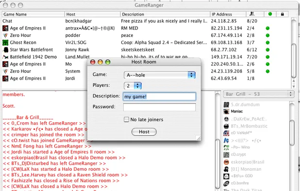 GameRanger: Free download for Mac and PC that | AlternativeTo