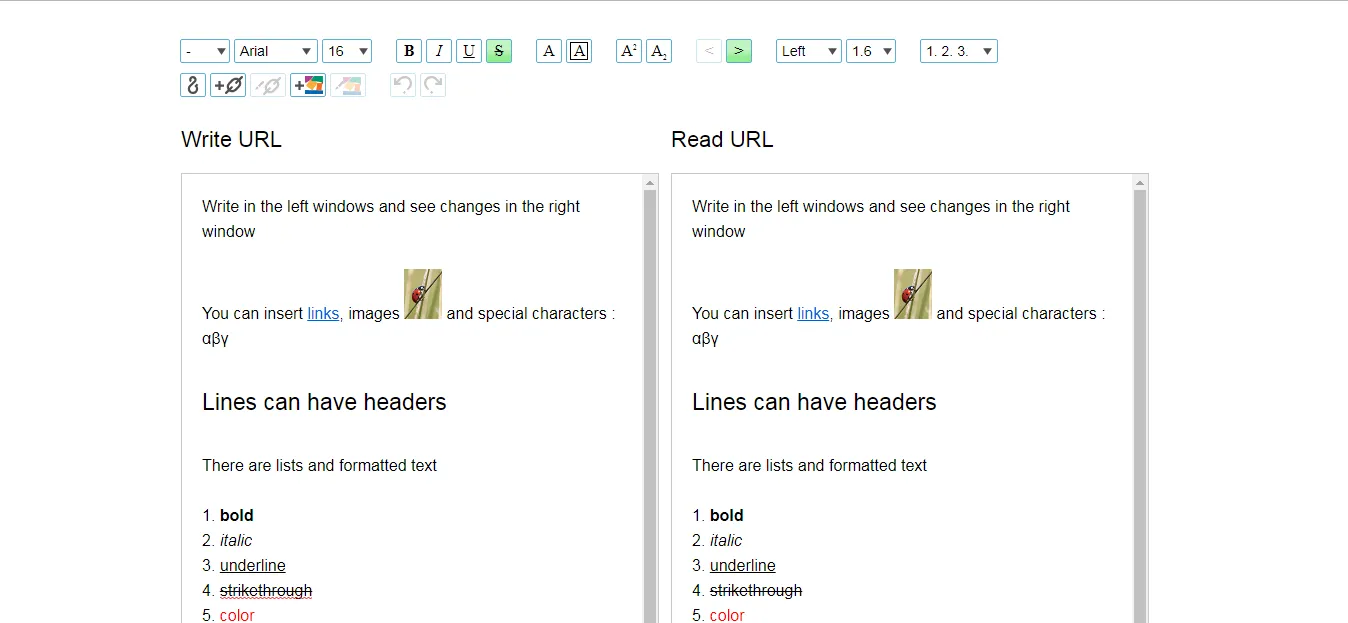 WriteURL: A collaborative real-time online text editor | AlternativeTo