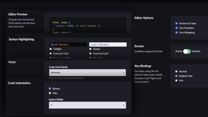 CodePen: Social development environment for front-end designers and ...