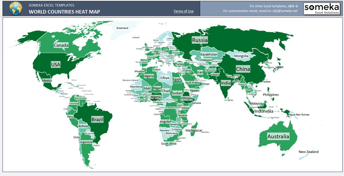 Geographical Heat Map Generator In Excel App Reviews Features Pricing Download AlternativeTo