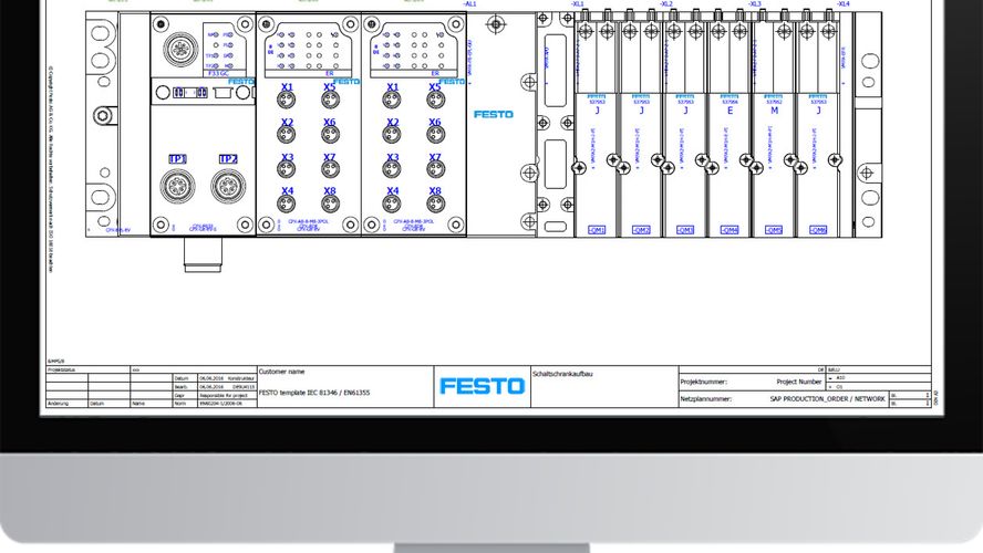 Schematic Solution Eplan Project: Create a complete Eplan Project depending on the individual ...