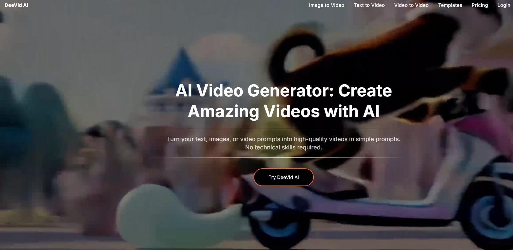 Deevid AI: DeeVid AI is an innovative platform that allows users to ...